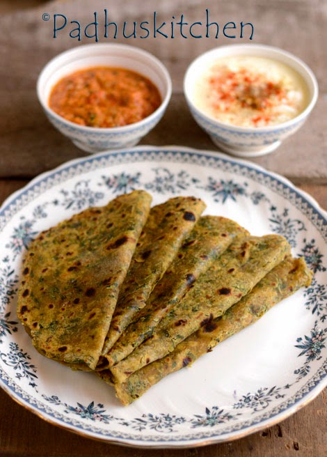 Methi Paratha-Methi Paratha recipe-How to make Methi Paratha ...
