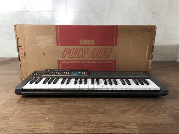 MATRIXSYNTH: KORG POLY-800 w/ Original Red Labeled Box