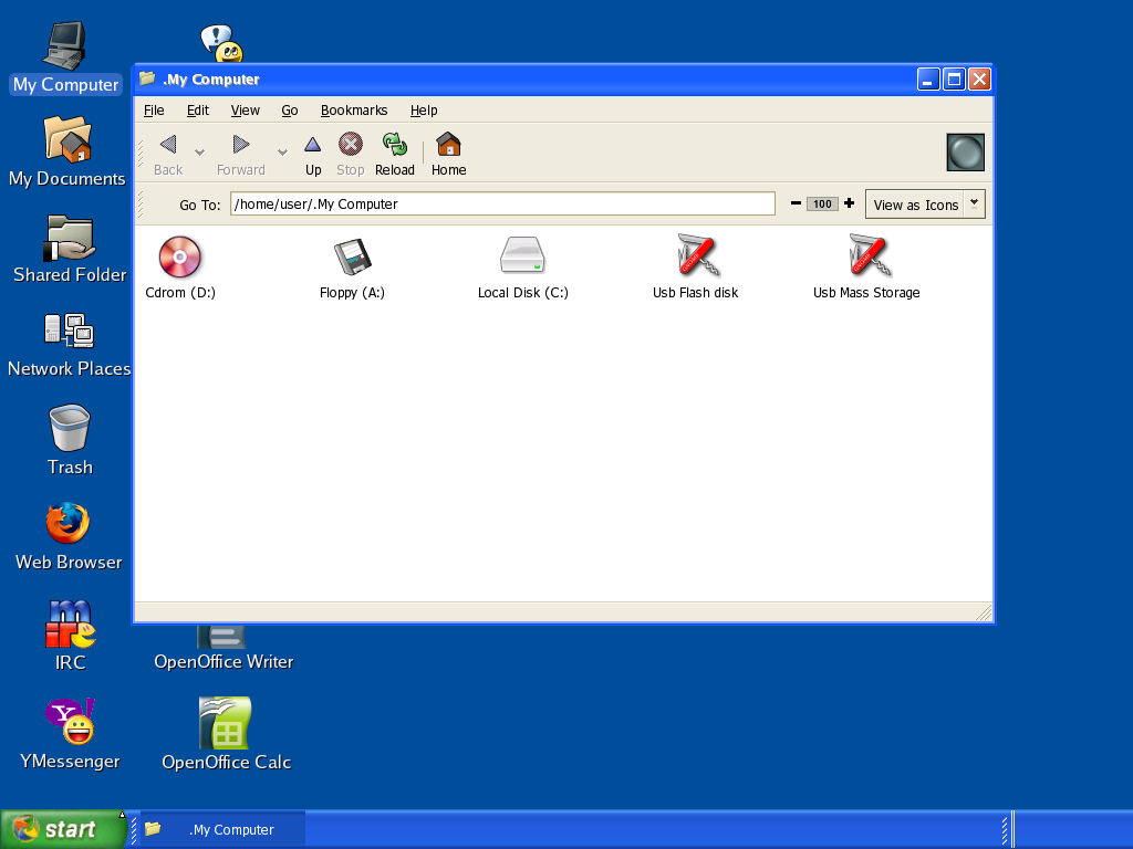 Pinux (Pointer Linux)