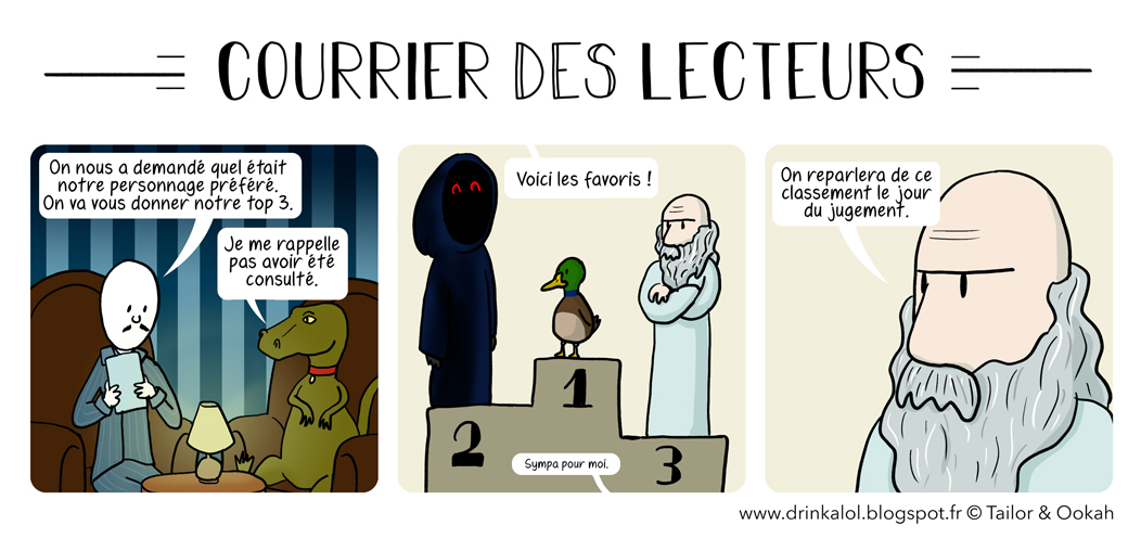 Drink a lol: Courrier des lecteurs #2