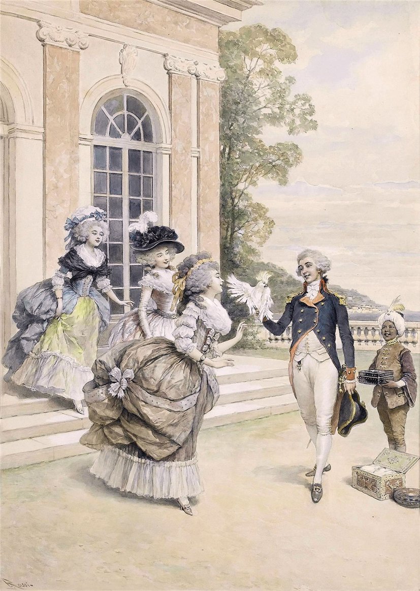 Lucius Rossi (1846-1913) | Genre painter | Tutt'Art@