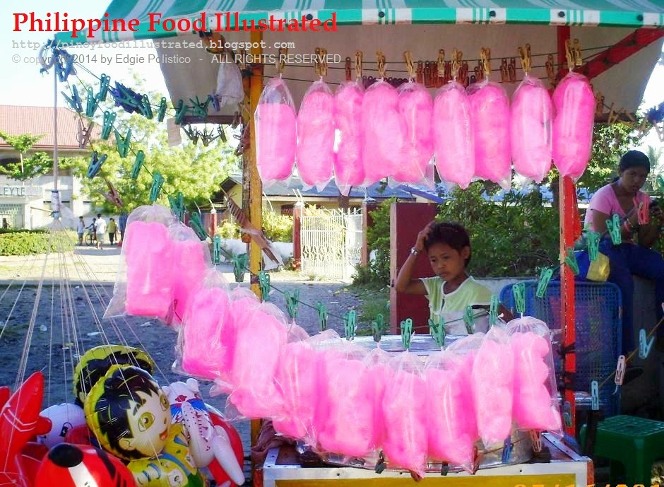 Philippine Food Illustrated: cotton candy