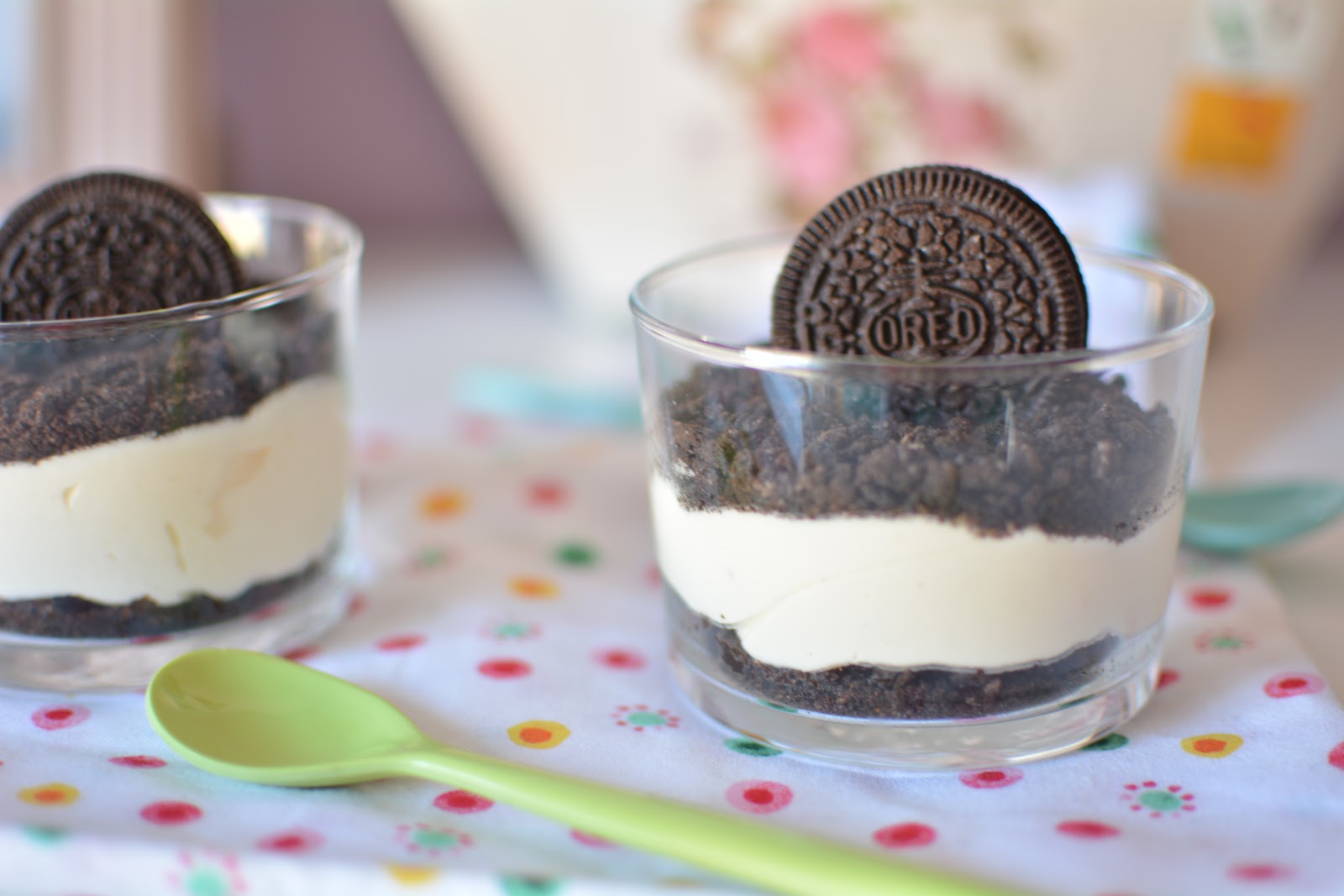 La cocina de Vifran: Vasitos de cheesecake de oreo