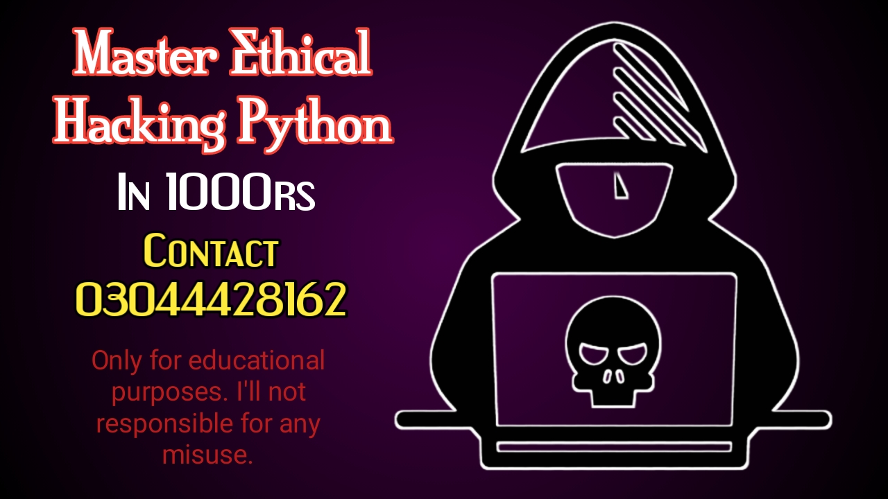 MASTER ETHICAL HACKING PYTHON Pakistan Tech Zone master-ethical-hacking-python-pakistan-tech-zone