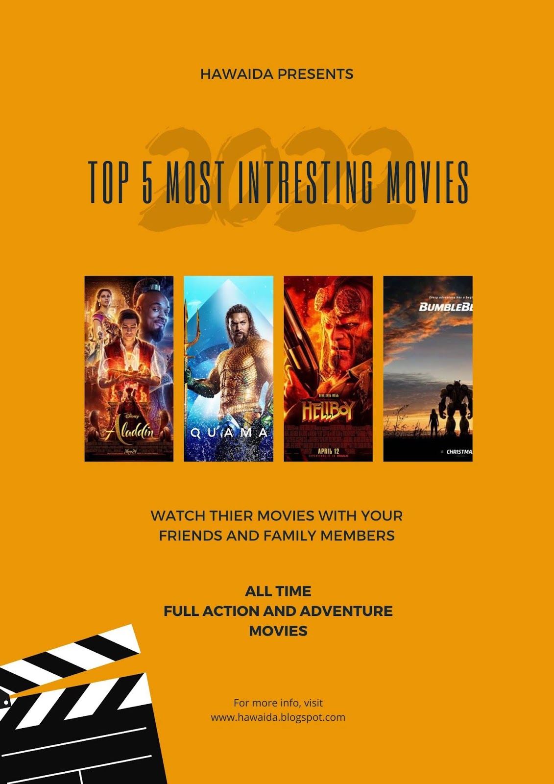 TOP 5 MOST INTERESTING MOVIES YOU MUST WATCH - Hawaida