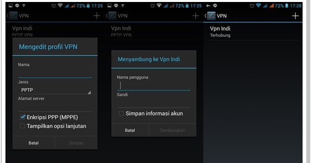 Cara Setting VPN Di Android