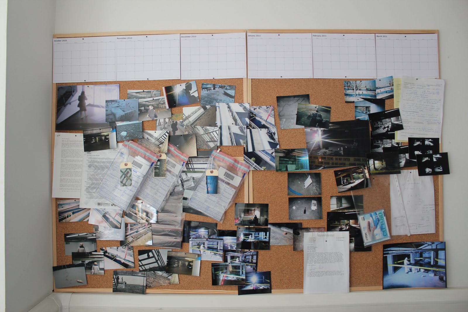 Surveillance: Mosaic Investigation Wall
