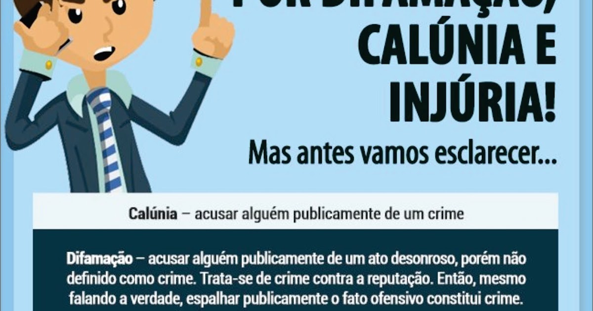 Calúnia / Injúria / Difamação | MCL - Movimento Coari Livre