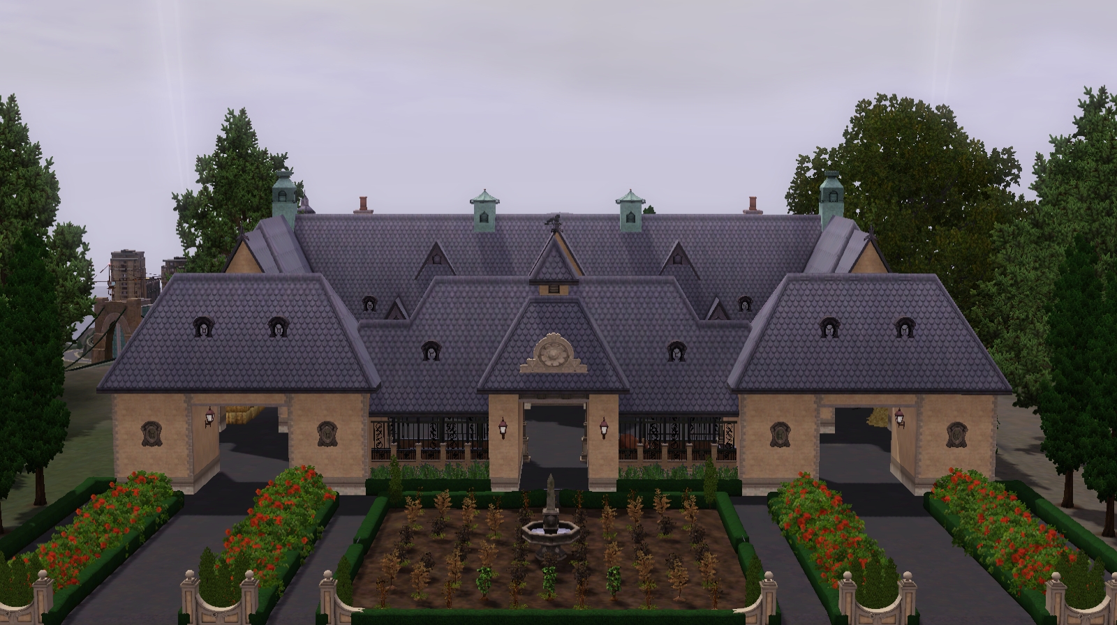 Sims 3 Houses by JefV: The Biltmore Estate