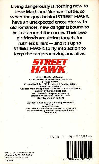 STARLOGGED - GEEK MEDIA AGAIN: 1985: STREET HAWK 4: DANGER ON TARGET