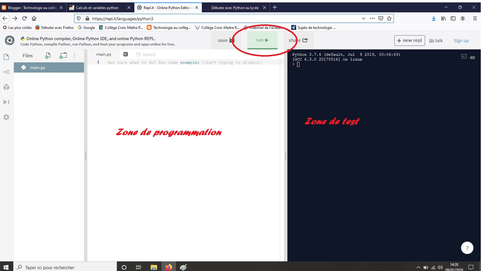 Technologie au collège Croix Maître Renault: Initiation à la ...