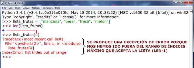 APRENDER A PROGRAMAR CON PYTHON: TRATAMIENTO DE EXCEPCIONES