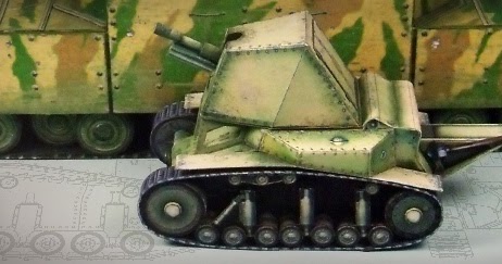 World of Tanks - SU-18 Papercraft | Papercraft Paradise | PaperCrafts ...