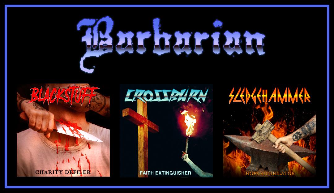 Apocalyptic Rites blog: Recenzja Barbarian - No Gods Shall I kneel