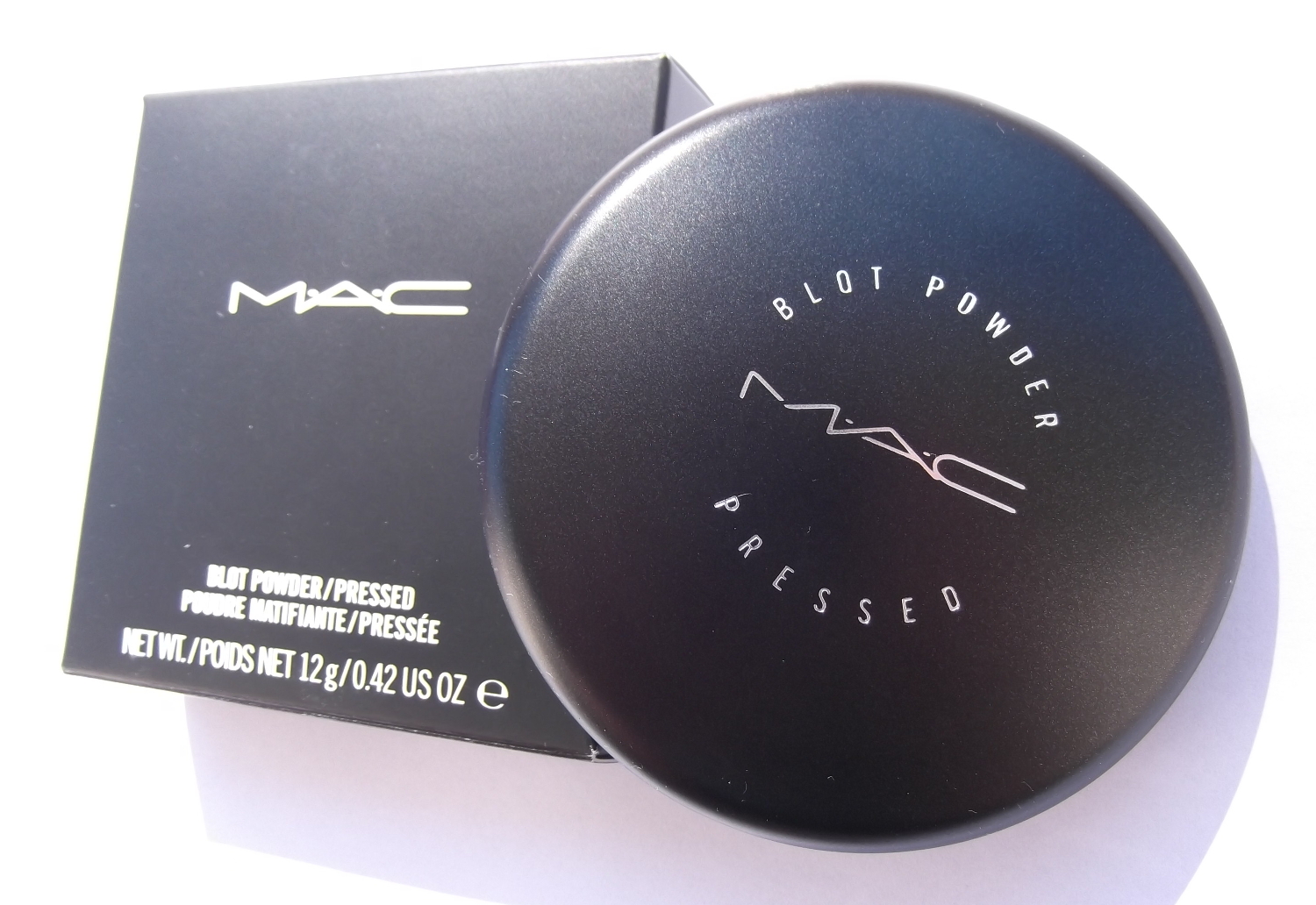 MAC COSMETICS Blot Pressed Powder Review Swatches - COSMELISTA