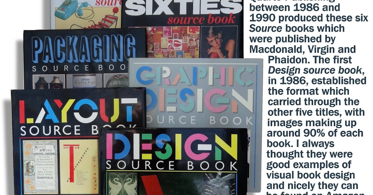 Past Print: Graphic source books
