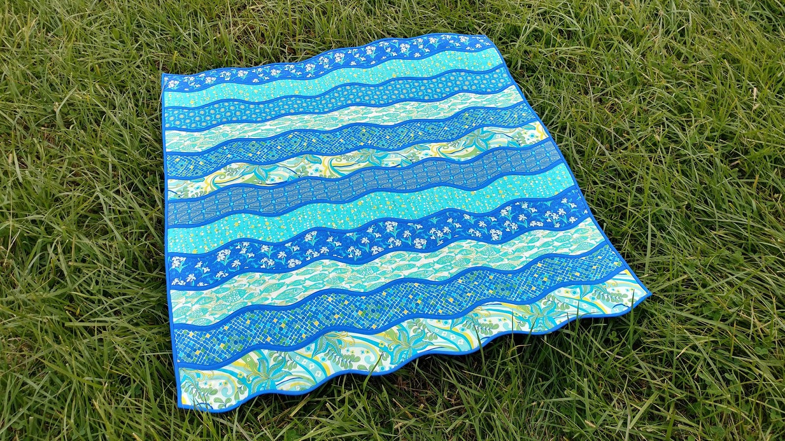 Slice of Pi Quilts: High Tide at Kiamesha Lake