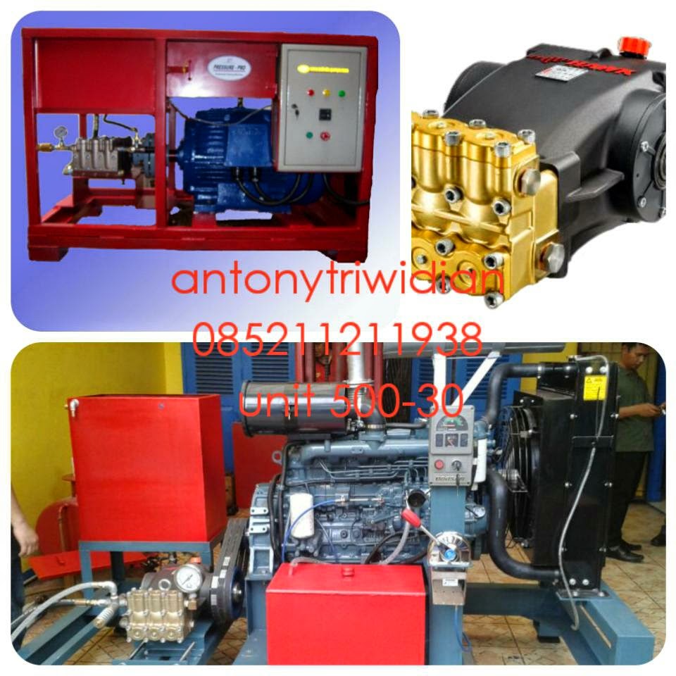 Pompa Hydrotest: Pompa Hydrotest 500 bar | 30 L/M