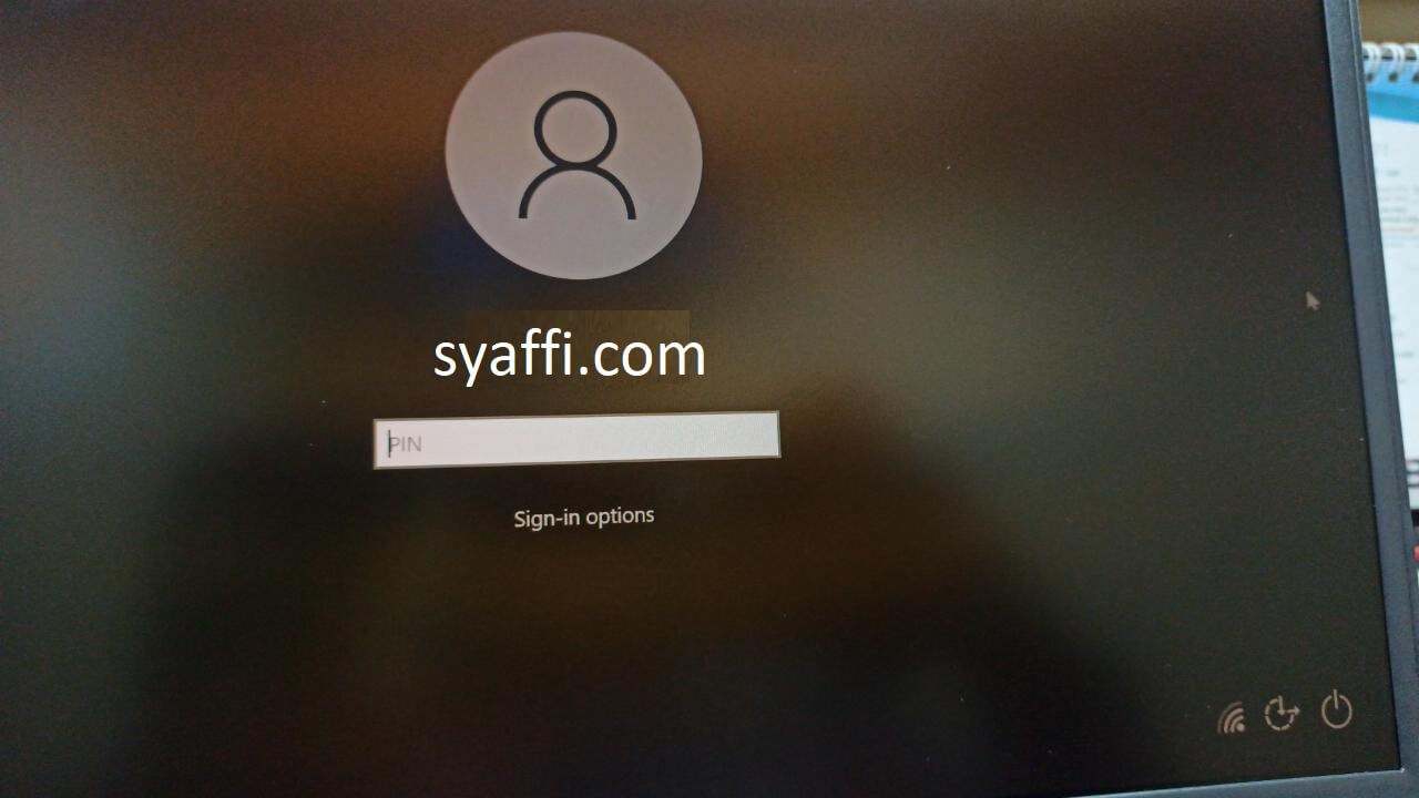 Lockscreen Windows 10 Tidak Bisa Memasukkan PIN atau Password Tidak ...