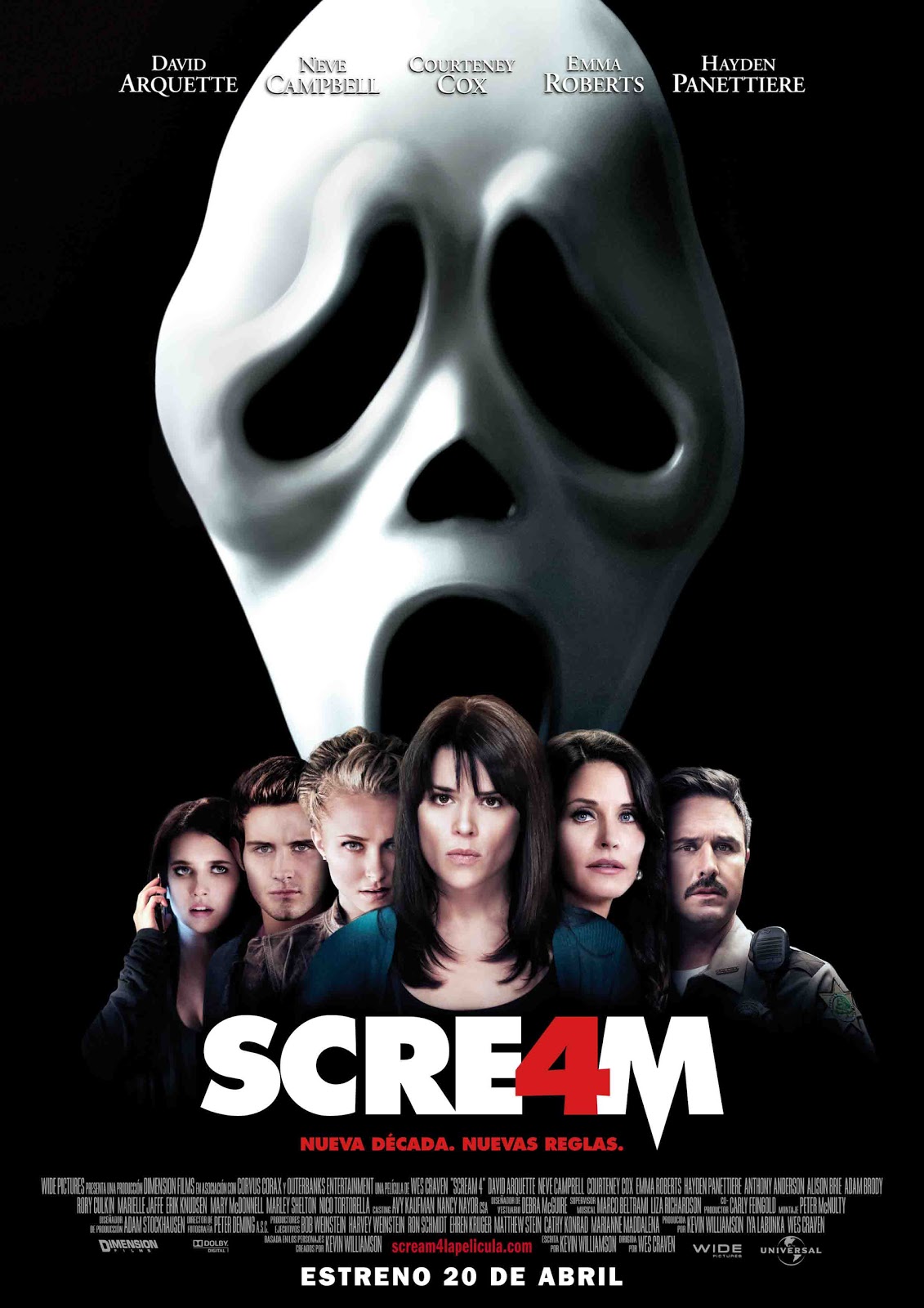 SCREAM 4 SPAIN: SCREAM 4