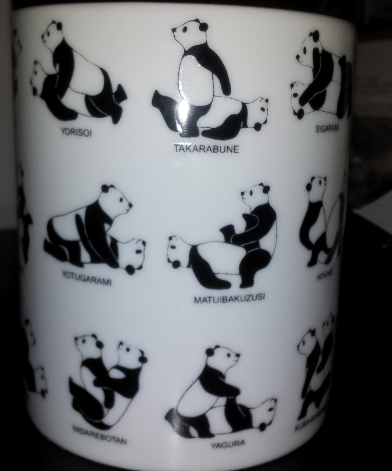 Auckland city: Cute "panda kamasutra" cup :D