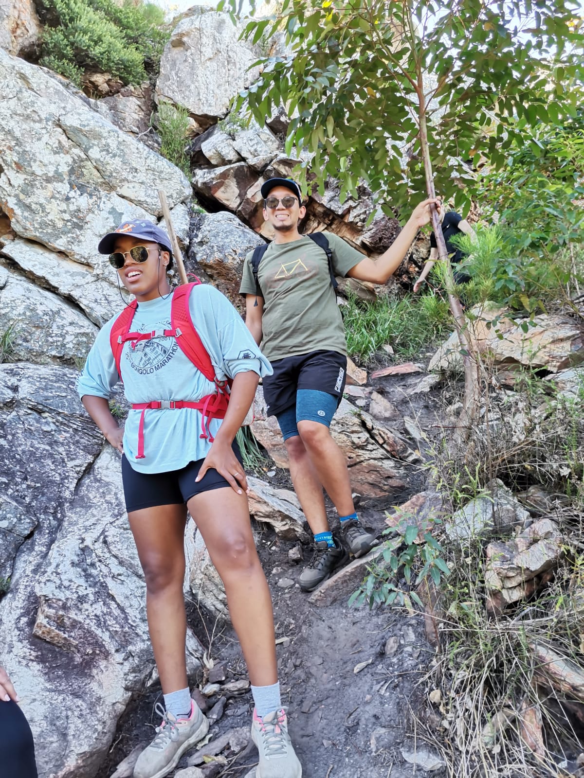 PETER GIDDY.: Lady Slipper hiking trail. From Falcon Rock (South) side ...