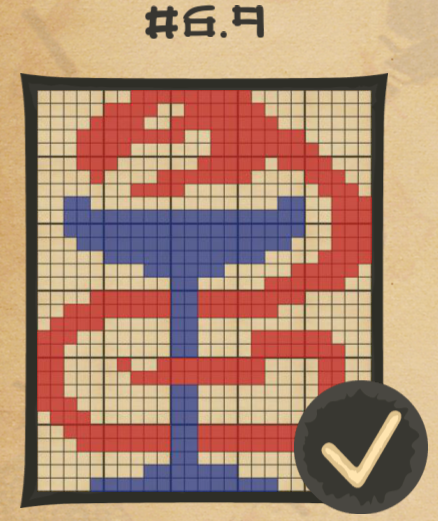 CrossMe Puzzles: Color #6.9 - Snake