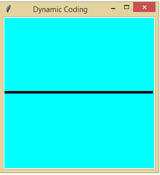 Canvas in Tkinter - Dynamic Coding