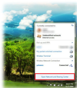 Internet Connection Sharing (ICS) Windows Seven « pripunto