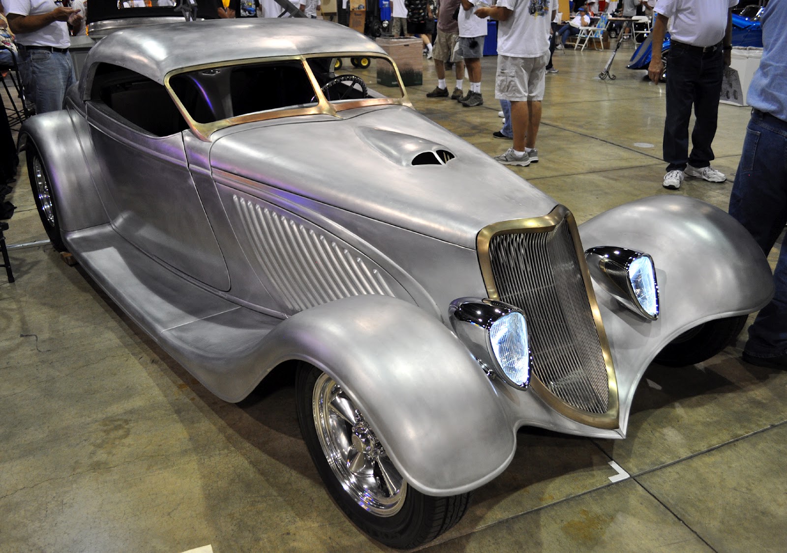 Steve's Auto Restoration has a striking aluminum hot rod, and cool ...