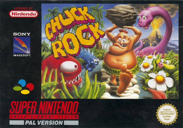 Mundo Retrogaming: Chuck Rock (Super Nintendo)