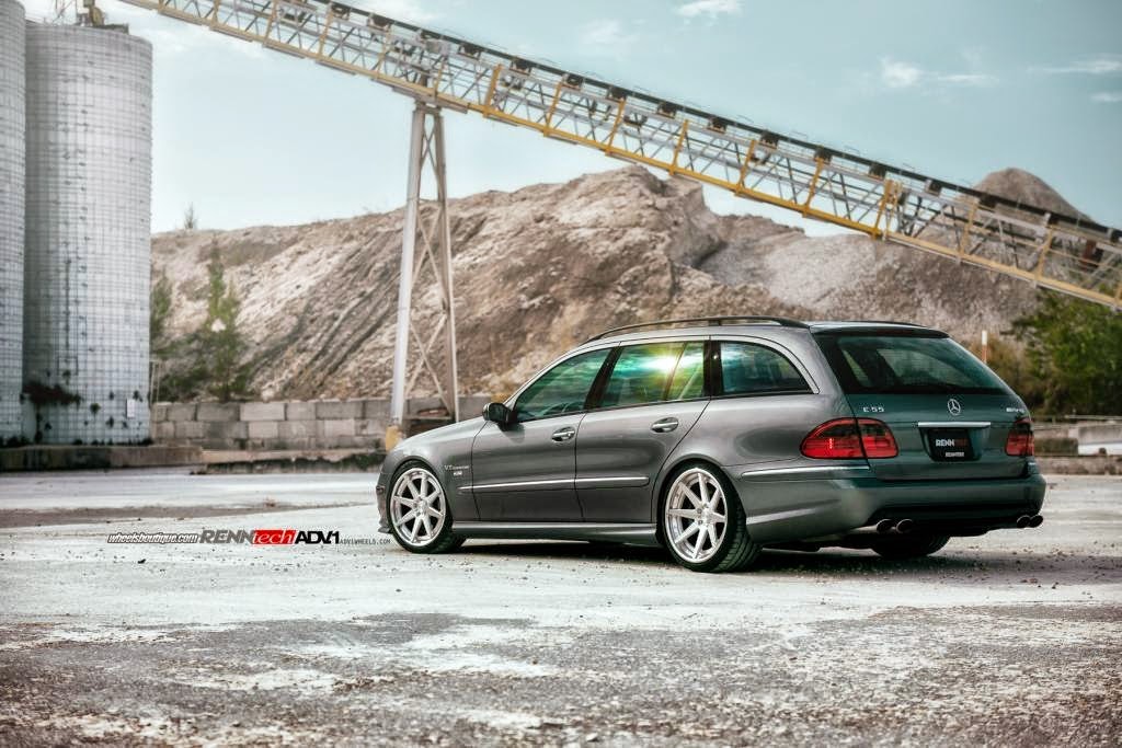 Mercedes-Benz E55 AMG S211 RENNtech with ADV1 Wheels | BENZTUNING