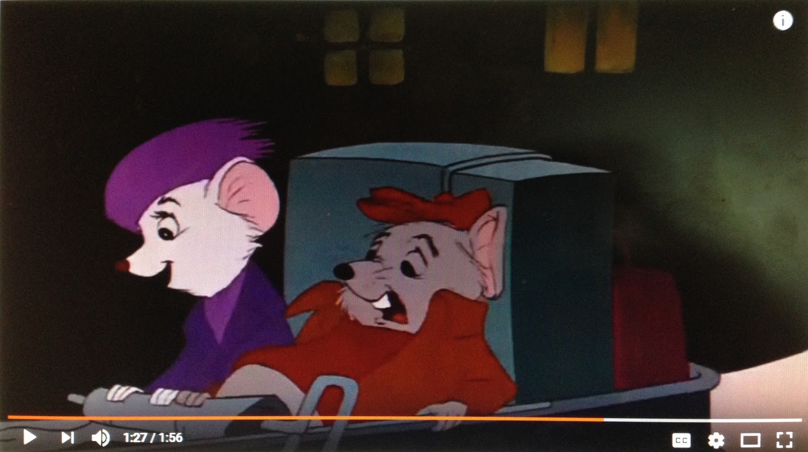 Erin's Blog: Subliminal Message from "The Rescuers"