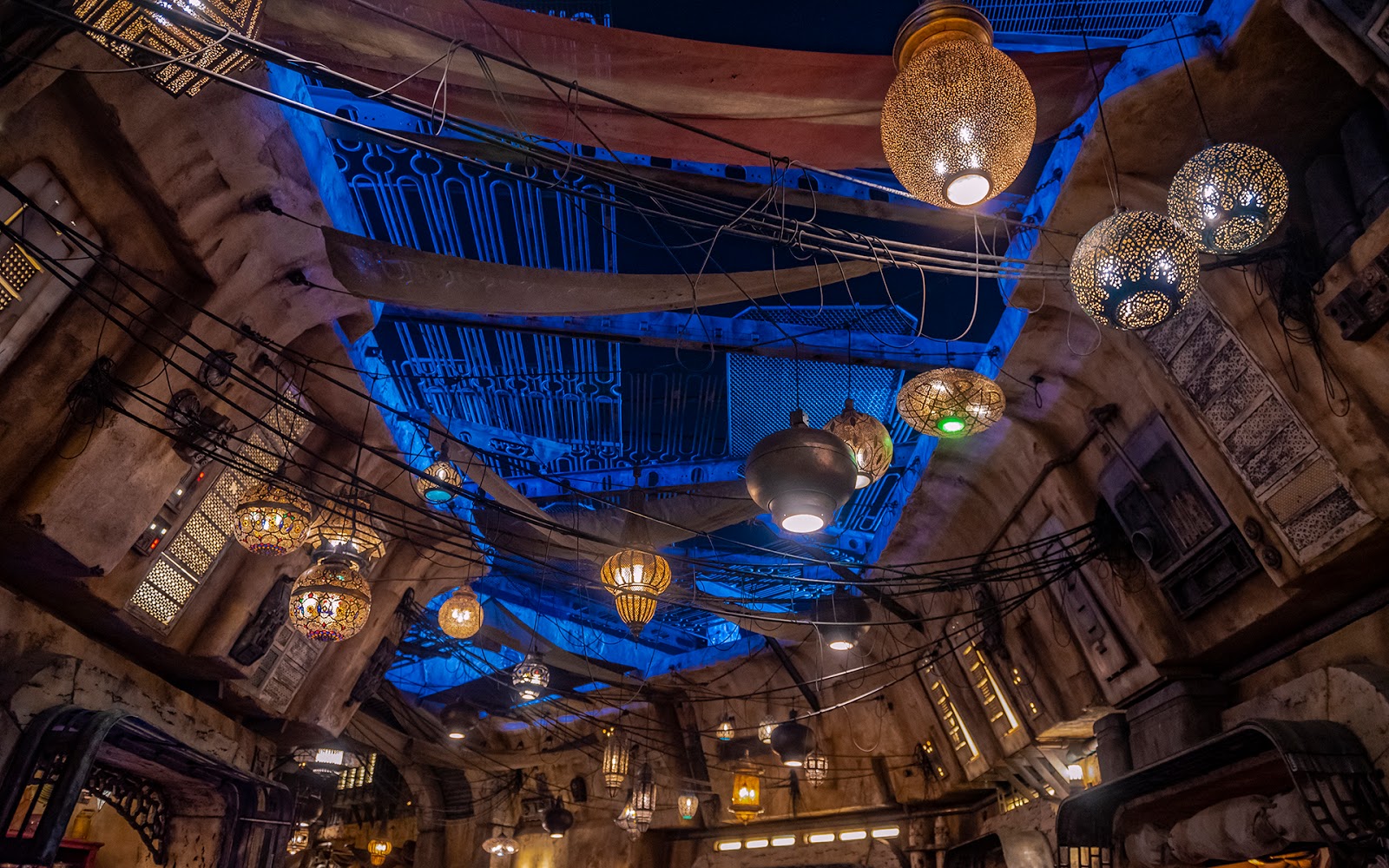 Looking Up in Merchant Row