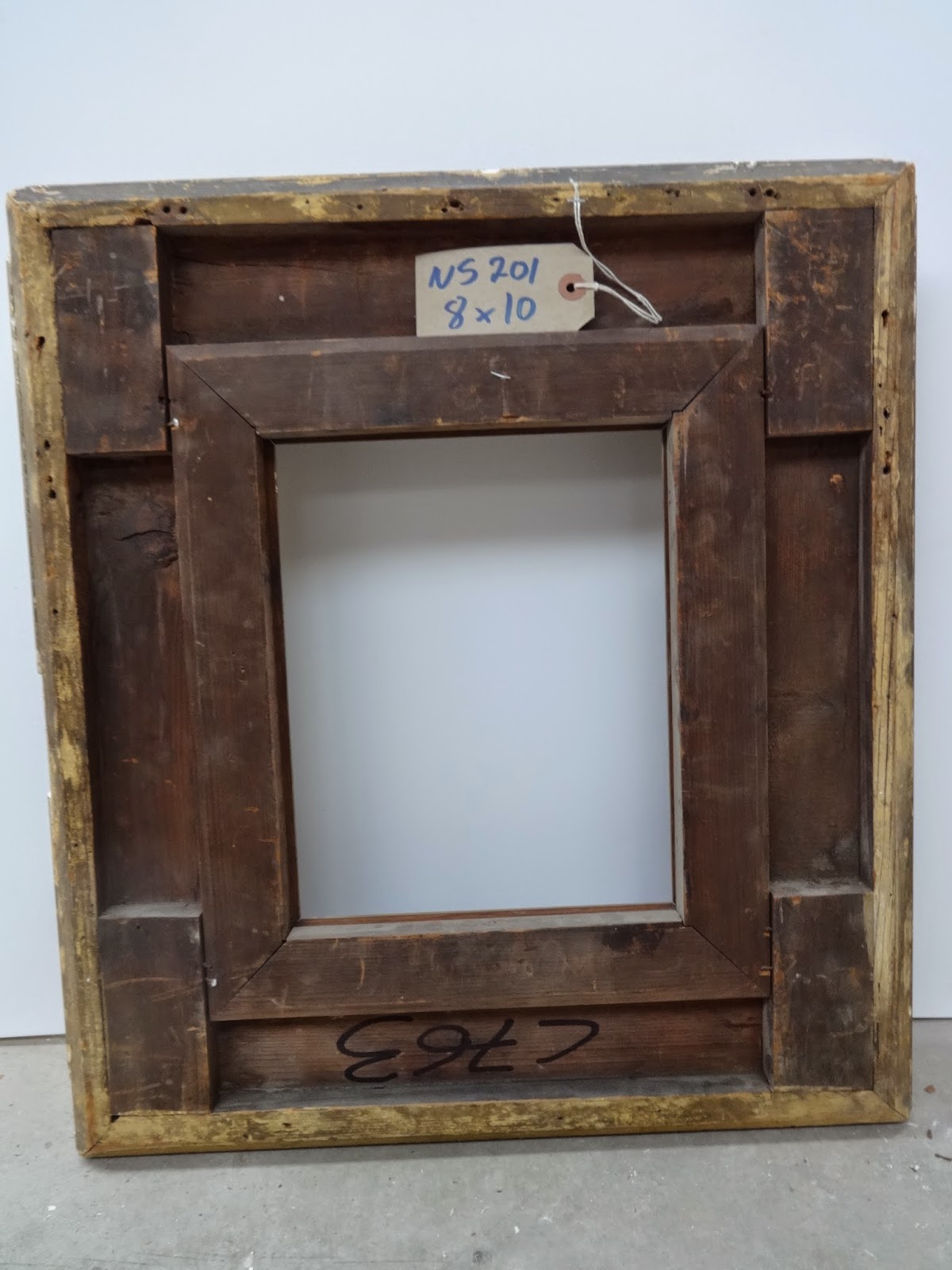 Antique Frame Sale: Fluted Empire Frame 19th Century