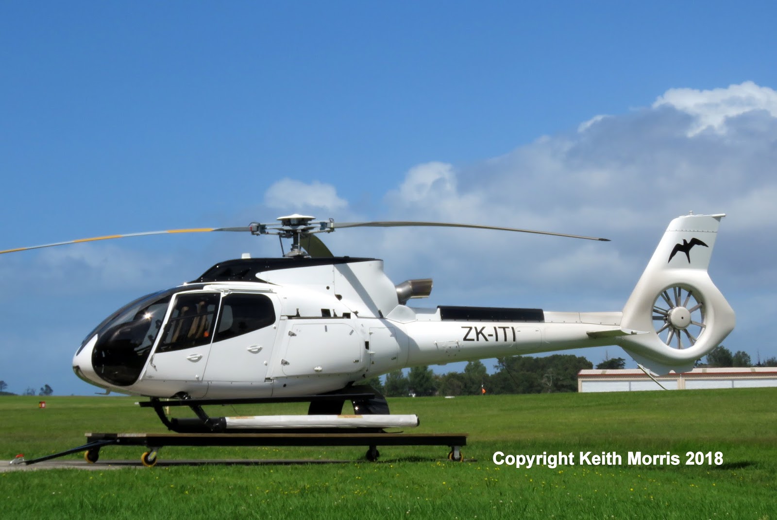 NZ Civil Aircraft: Eurocopter EC 130 ZK-ITI at North Shore 3-3-2018
