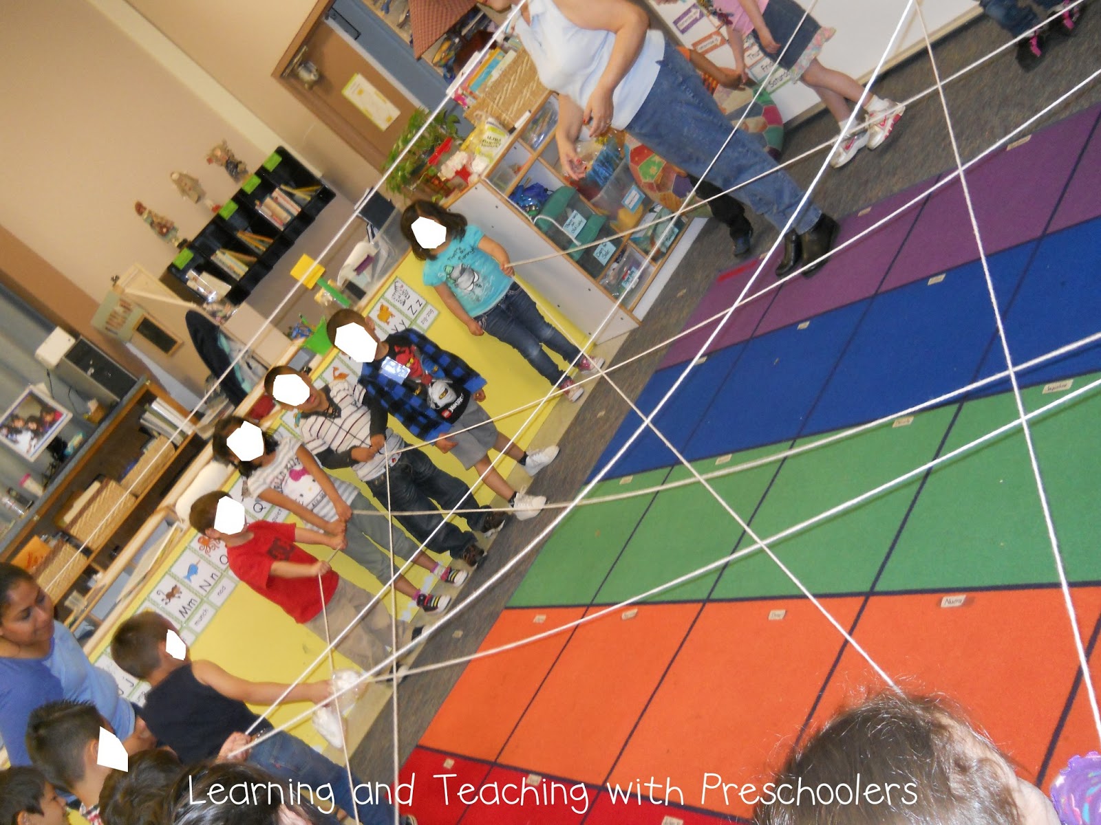 Learning and Teaching With Preschoolers: Making a Web