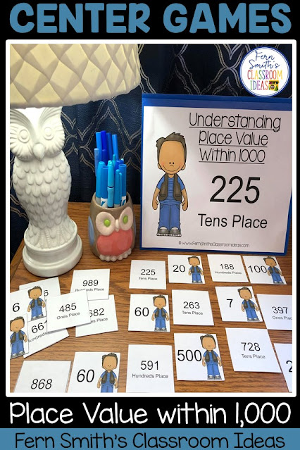 2nd Grade Go Math 2.5 Place Value to 1,000 Color By Numbers - Fern ...