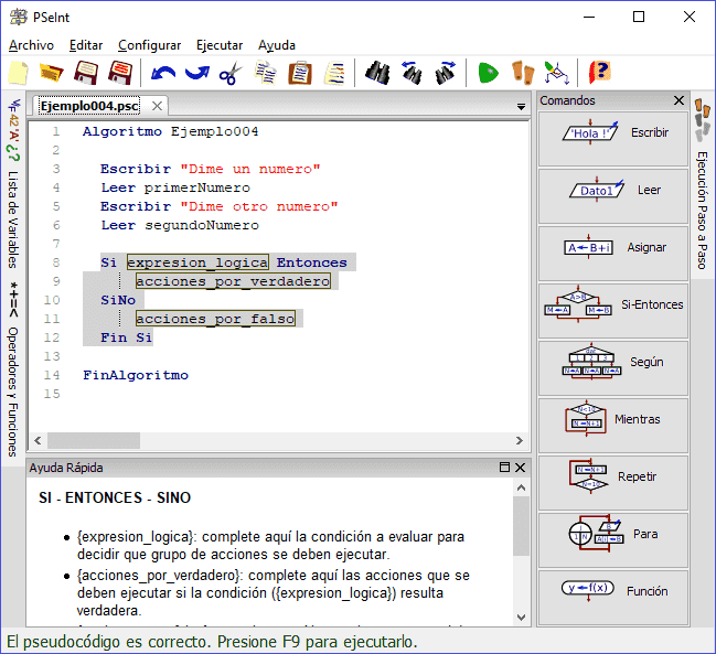 INFORMÁTICA III: Algoritmos en Pseint. INFORMÁTICA III: Algoritmos en Pseint.