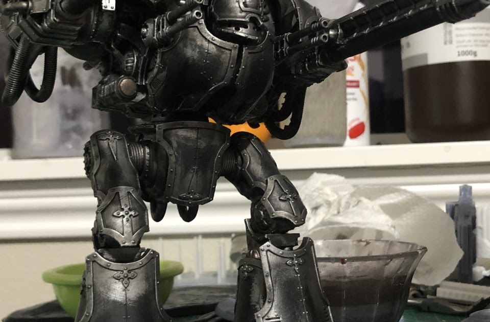 Monastus War Construct Primed and Starting to Paint - Faeit 212