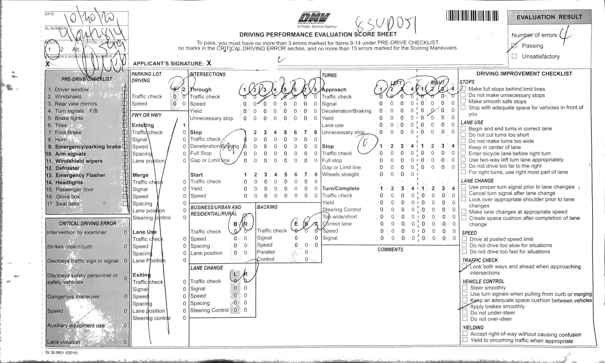 Dave Shaffer Middleworks Blog: Dave's Learner's permit tips