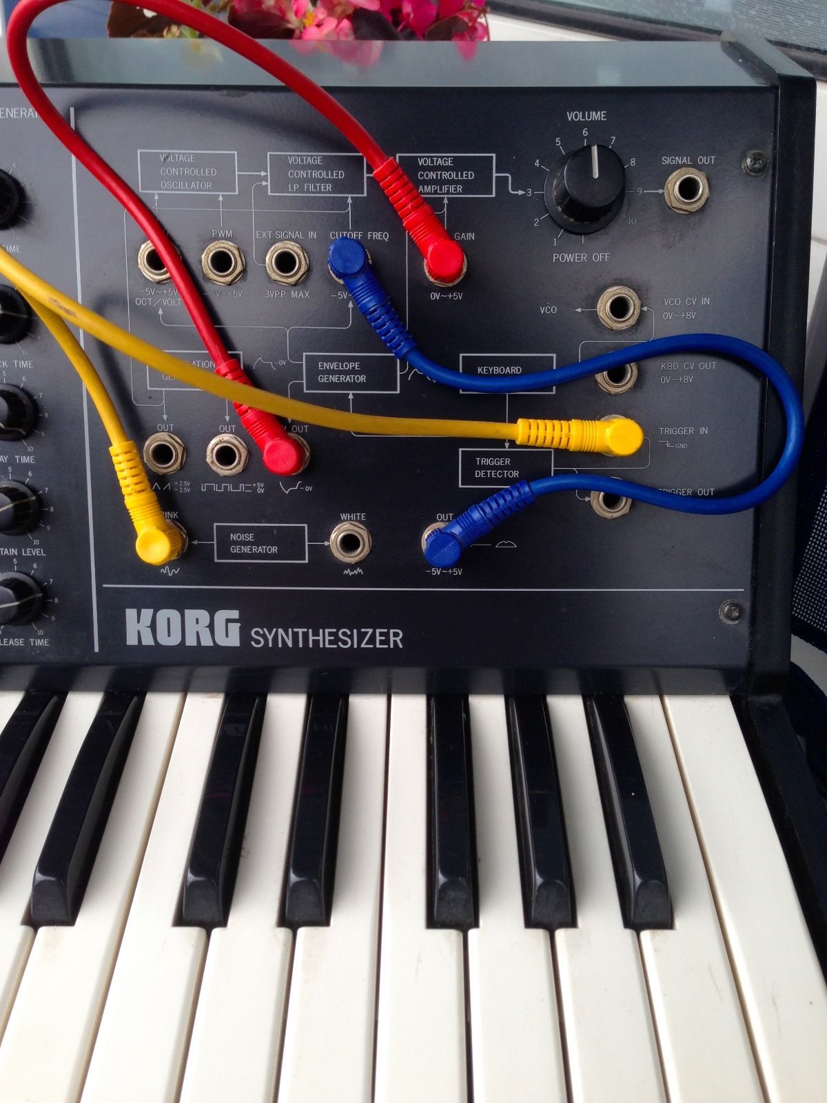 MATRIXSYNTH: KORG MS10 SN 135273