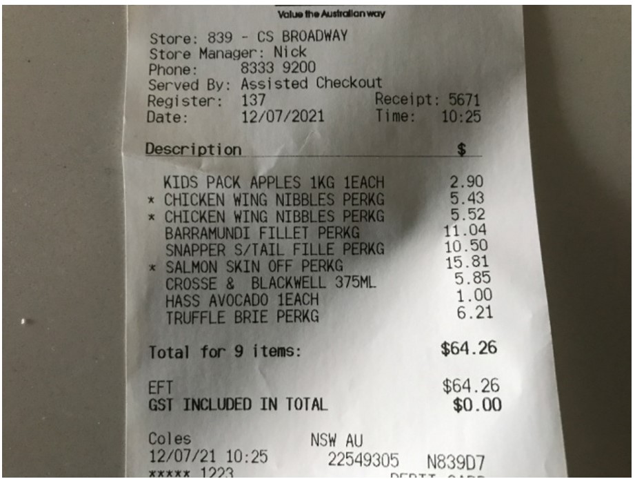 Happy Antipodean: Grocery shopping list for July 2021