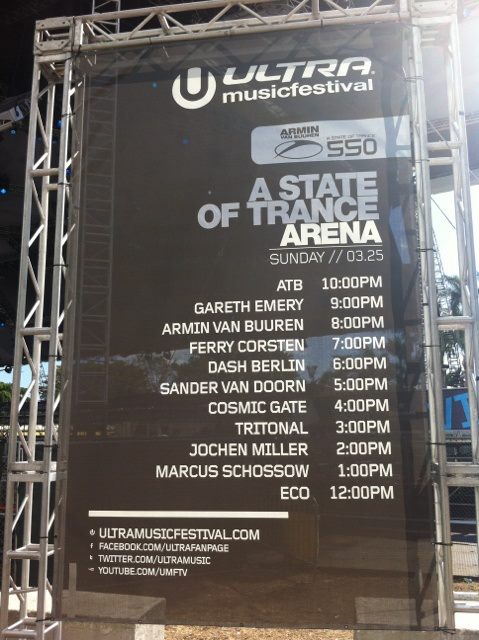 El arpa de Mime: ASOT 550 - Miami - Tracklists