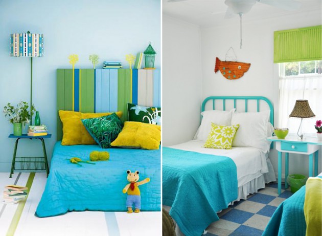 Decore: Decoração cores AZUL E VERDE