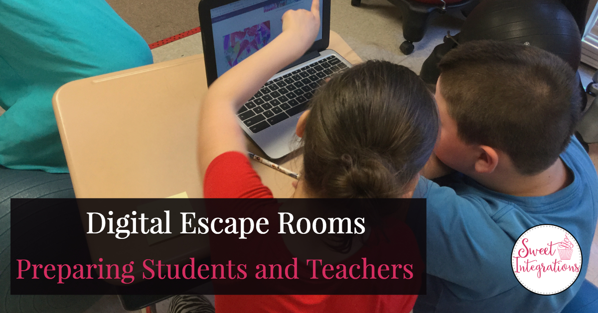 Preparing for Digital Escape Rooms with a FREEBIE | Sweet Integrations