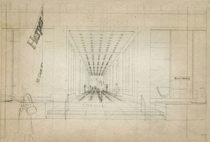 Beyond Architectural Illustration: Perspective - One Point Perspective ...