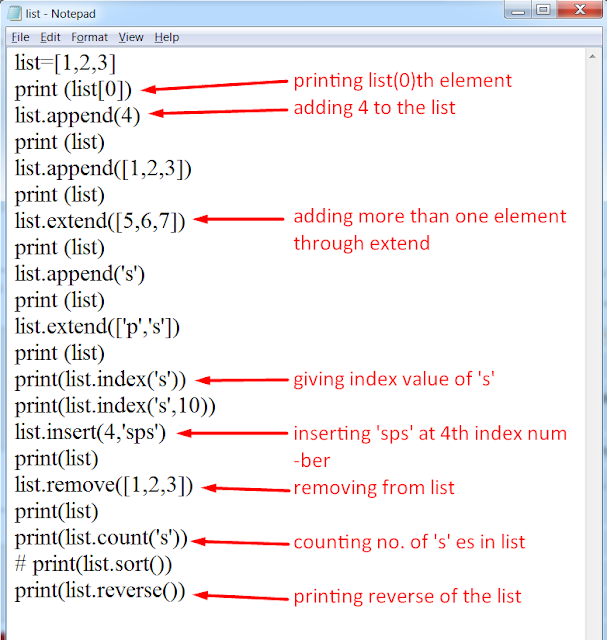 PYTHON BASICS - RAMESH'S BLOG