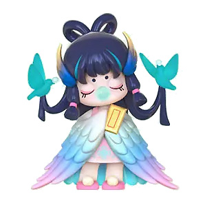 Rolife Blue Bird Nanci Auspicious Animals Figure | The Toy Pool