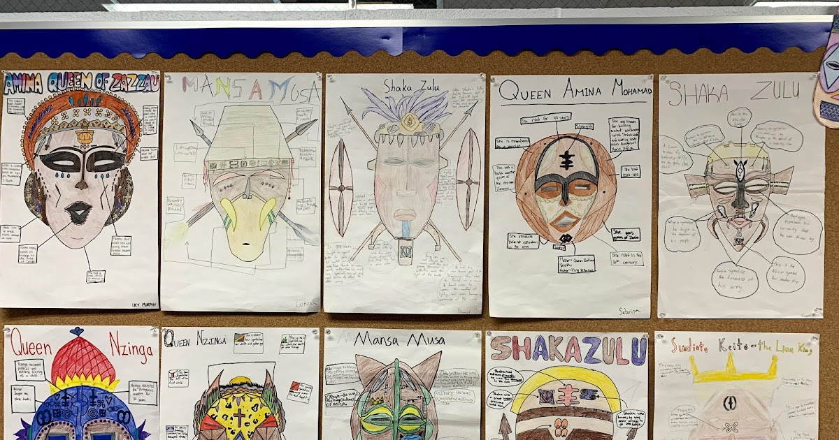 the ART of learning: West African Biography Griot Mask Project